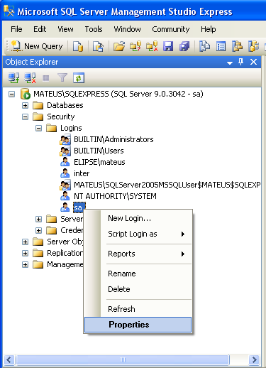 SQL Server Express 2005: Frequently Asked Questions. - Elipse Knowledgebase